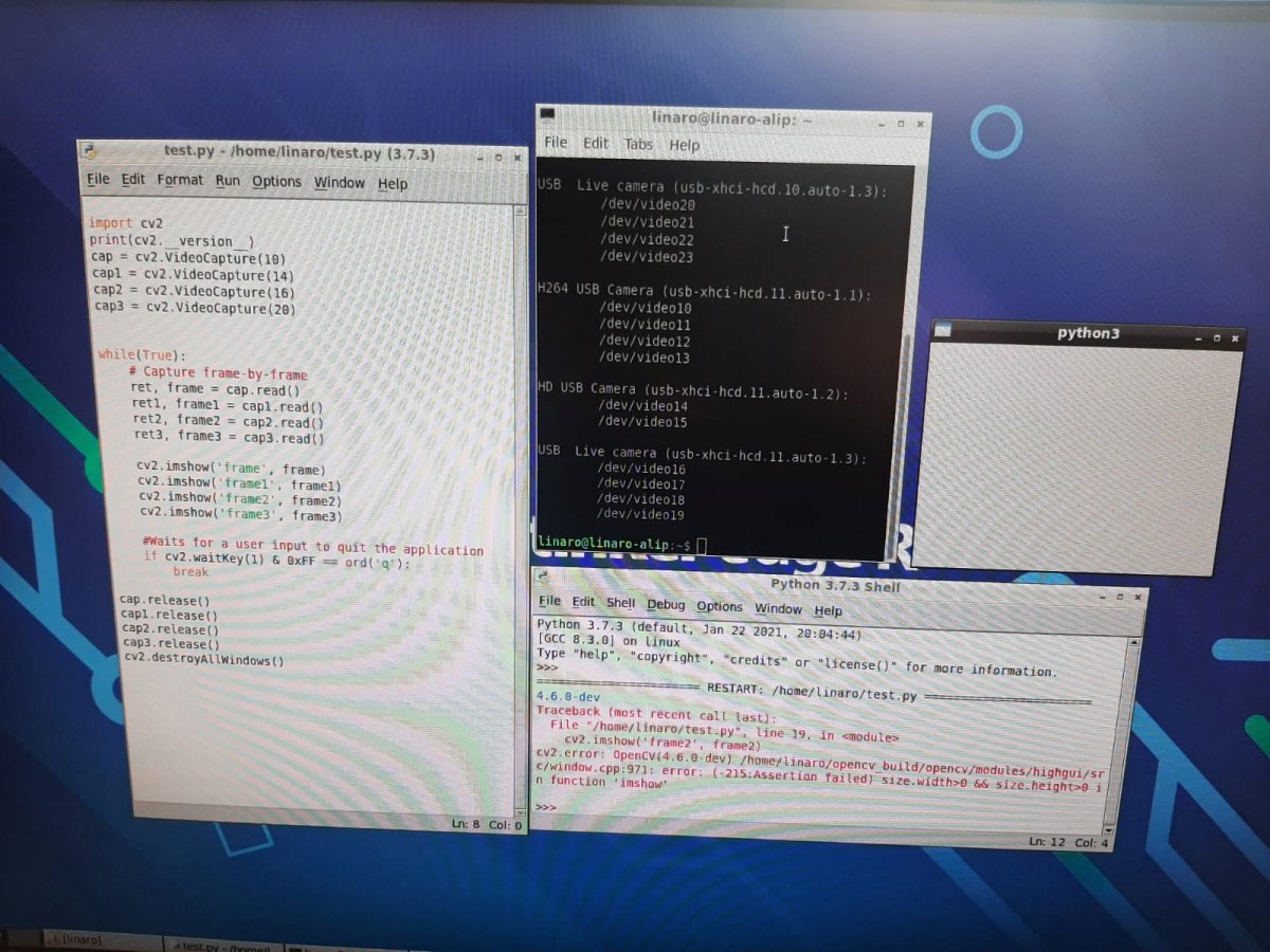 Cv2 imshow Isn t Working edge R Software Tinker Board Forum